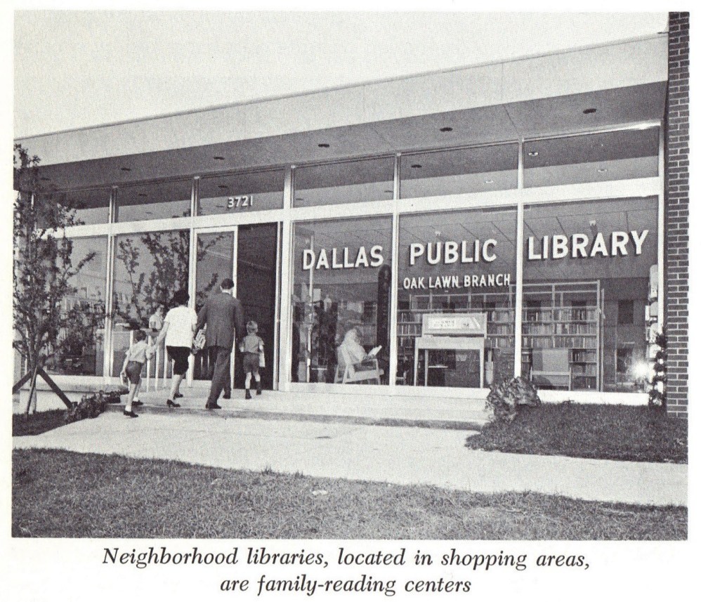 George Dahl’s Sleek Downtown Library — 1955 | Flashback : Dallas