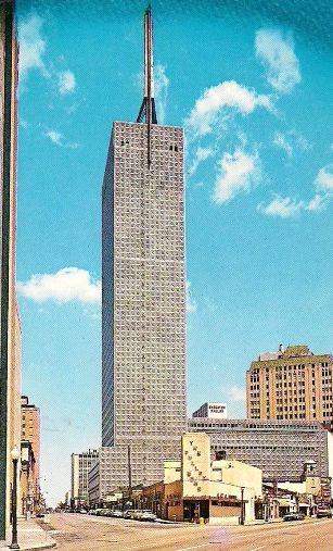 The Republic National Bank Building: Miles of Aluminum, Gold Leaf, and ...