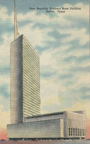 The Republic National Bank Building: Miles of Aluminum, Gold Leaf, and ...