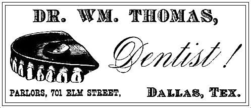 New Year, New Teeth — 1877 | Flashback : Dallas