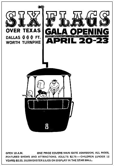 When a Ten-Spot Could Get a Family of Four Into Six Flags — 1962 ...