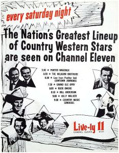 Country Music — Every Saturday Night on Channel 11 | Flashback : Dallas