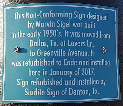 Historic Neon: The Super-Cool Sigel’s Sign | Flashback : Dallas