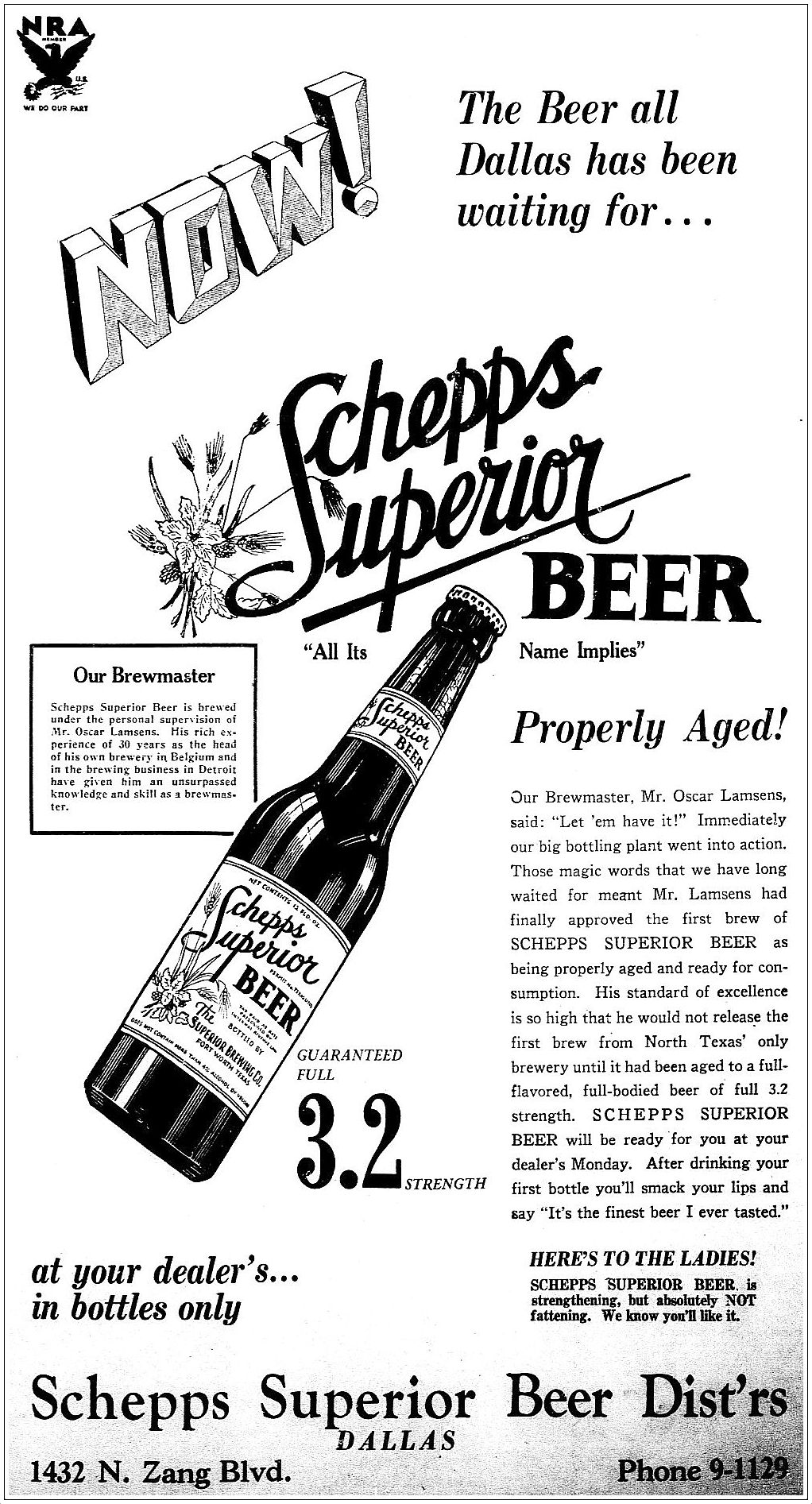 “All the Beer You Can Drink In an Hour For 60 Cents” — 1935 | Flashback ...