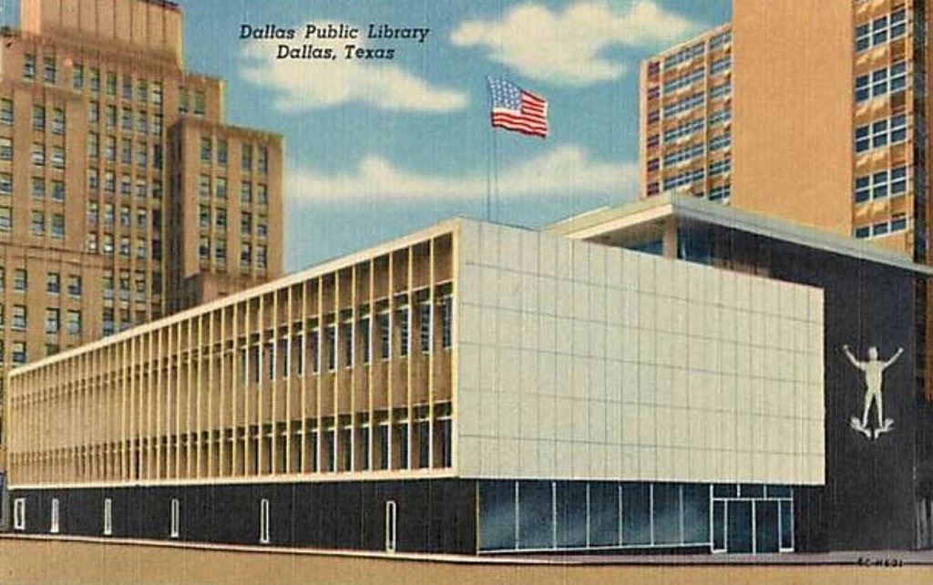 George Dahl’s Sleek Downtown Library — 1955 | Flashback : Dallas