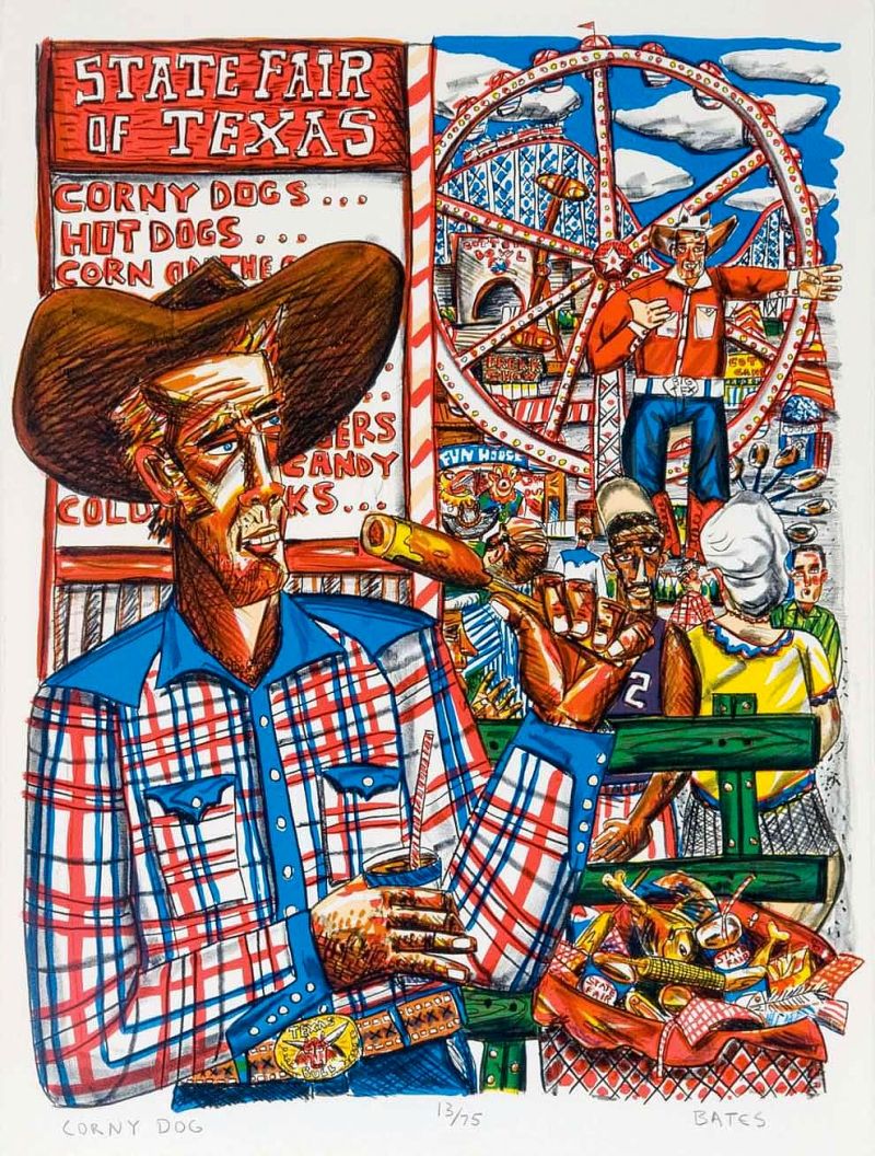 David Bates — “Corny Dog” (1986) | Flashback : Dallas