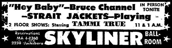 Bruce Channel, Delbert McClinton, and The Beatles — 1962 | Flashback ...