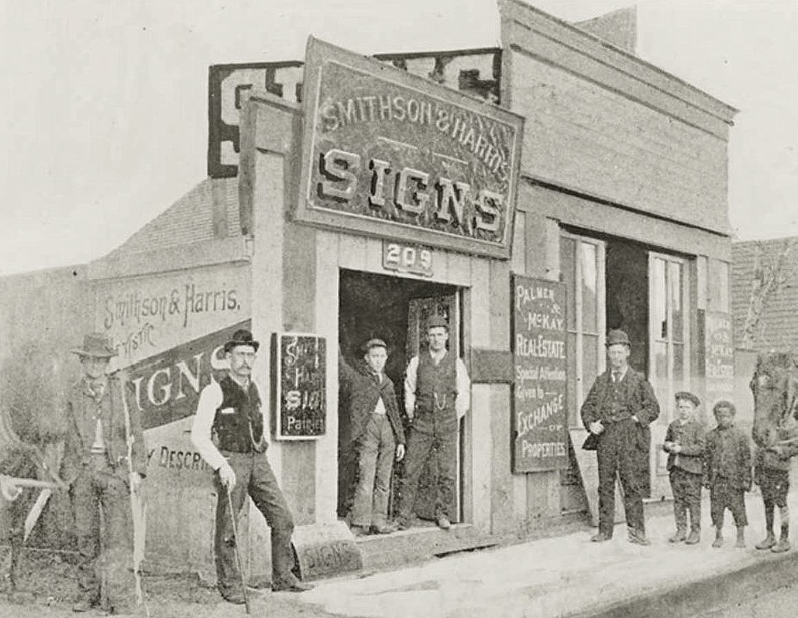 19th-Century Sign-Painting and Real-Estating | Flashback : Dallas