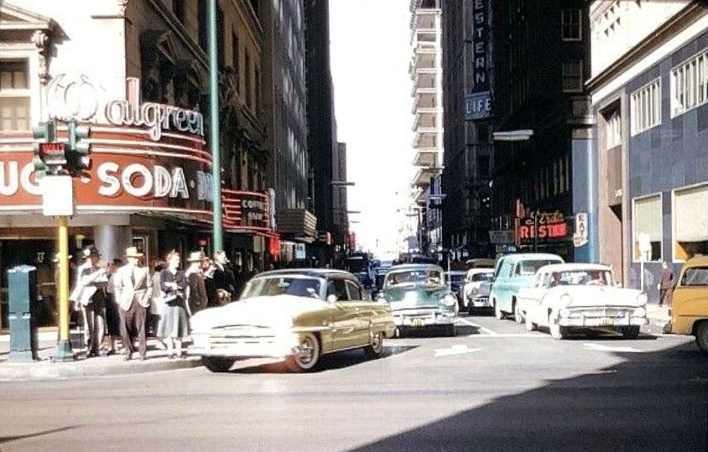 Downtown Dallas in Color — 1940s & 1950s | Flashback : Dallas